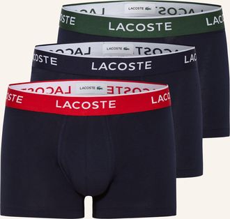 Lacoste 3er-Pack Boxershorts blau