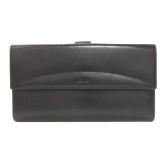 Loewe Pre-owned Long wallet (bi-fold) - Femme - Pre-owned - Noir - Taille: ONE Size