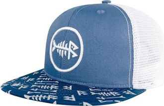 Bassdash Casquette de Camionneur à Bord Plat réglable Snapback Chapeau Maille Dos pour Hommes Femmes pêche Chasse