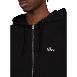 Dime Sweat &agrave; capuche zipp&eacute; en coton