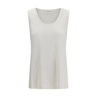 P.A.R.O.S.H. P.a.r.o.s.h., Femme, Tops, Blanc, Taille: 38 FR D&eacute;bardeur Babylon
