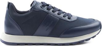 Paul & Shark Homme, Chaussures, Bleu, Taille: 43 EU Baskets en daim et cuir