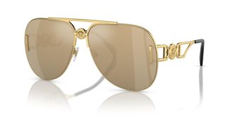 Versace 0VE2255 63 100203 Sonnenbrille, Unisex, Erwachsene, mehrfarbig (mehrfarbig), Einheitsgr&ouml;&szlig;e