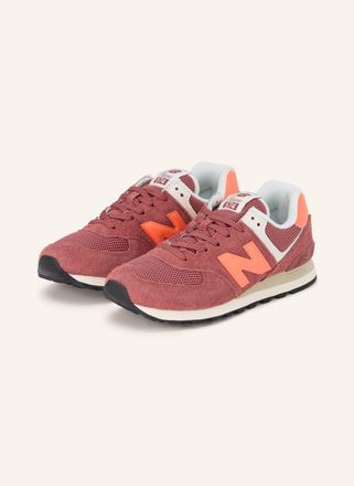 New Balance Sneaker 574 rot