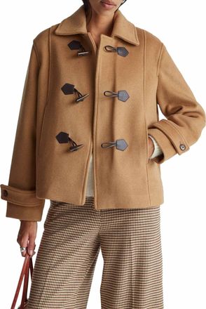 Benetton Damen Giubbino 26vddn08k Jacke, beige, XS