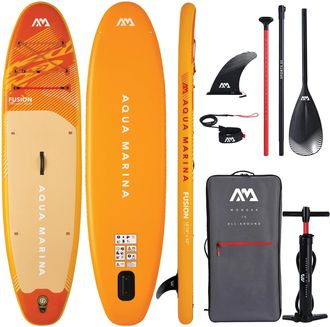 Aqua Marina Fusion Aufblasbares Stand-Up-Paddleboard-Paket, 3 m