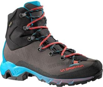 La Sportiva La Sportiva Aequilibrium Trek Gore-TEX Chaussures de marche pour femme SS25, Carbone Malibu Bleu, 39.5 EU