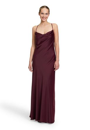 Vera Mont Abendkleid Damen mit Wasserfallausschnitt
