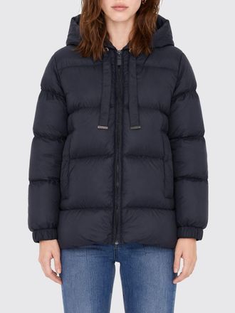 Max Mara Doudoune courte en nylon technique matelass&eacute; avec capuche