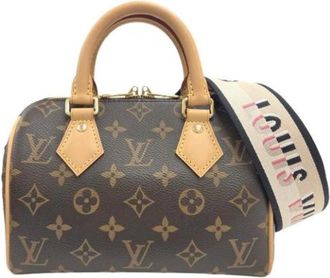 Louis Vuitton Sac &agrave; main en toile Monogram Pre-owned - Femme - Pre-owned - Brun - Taille: ONE Size