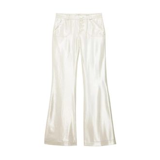 Ines De La Fressange Charlotte Baumwollhose - - Trousers - Damen - Grau - L