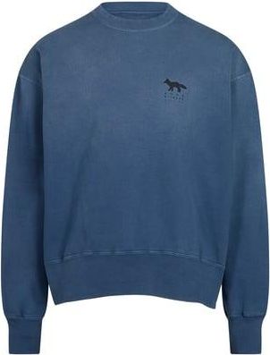 Maison Kitsun&eacute; Sweat col rond &agrave; logo en coton