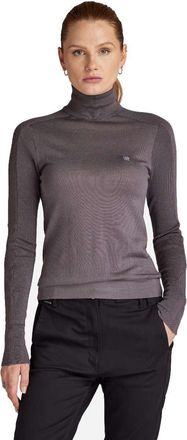 G-Star G-Star RAW Damen Core Slim Turtle Knit wmn, Grau (Rabbit D23678-B692-G077), XS