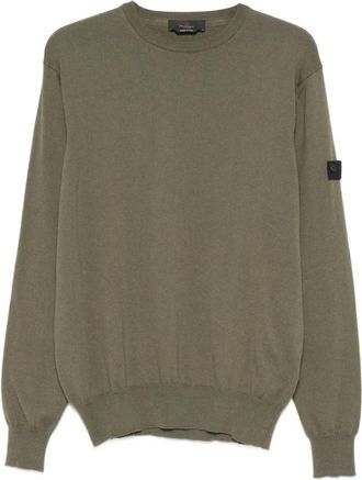 Peuterey Homme, Pulls, Vert, Taille: L Pull ras du cou Exmoor 07