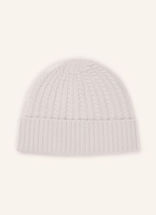 S.Marlon S.Marlon Cashmere-M&uuml;tze weiss