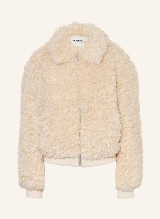 Isabel Marant Marant &Eacute;toile Kunstfell-Jacke Tayma weiss