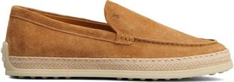Tod's Slipper Loafers In Suede - Gr. 36,5 (EU) - in Braun