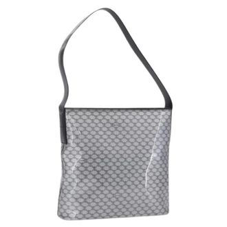 Celine Pre-owned Macadam Canvas Schultertasche - - Pre-owned - Damen - Grau - ONE SIZE