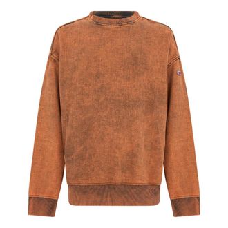 Diesel D-Krib Track Sweatshirt - - Sweatshirts & Hoodies - Herren - Orange - XL