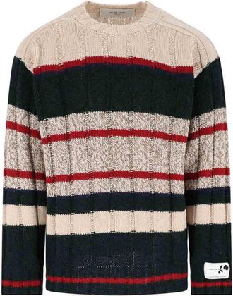 Golden Goose Pull Col Rond - Multicolore