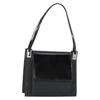 Gucci Sac bandouli&egrave;re vintage en nylon Pre-owned - Femme - Pre-owned - Noir - Taille: ONE Size