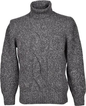 Brunello Cucinelli Homme, Pulls, Gris, Taille: 2XL SweaT-shirt en cachemire