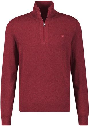 Lerros Troyer LERROS Flachstrickpullover mit Troyerkragen