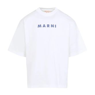 Marni Lily White T-Shirt - - Tops - Herren - Wei&szlig; - S