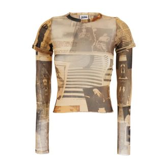 Jean Paul Gaultier Damen, Oberteile, Mehrfarbig, XSGr&ouml;&szlig;e