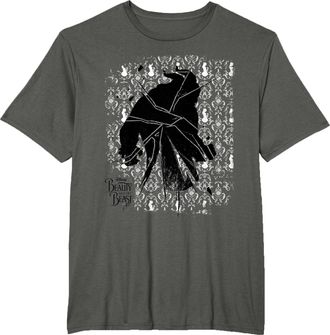Disney Beauty And The Beast Shattered Silhouette T-Shirt