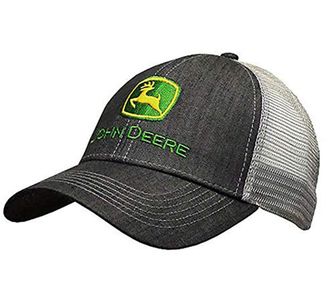 John Deere Dark Denim Style Mesh Back Hat