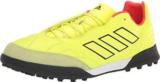 adidas Unisex Copa Kapitan.2 Turf Soccer Shoe, Team Solar Yellow/Black/Solar Red, 6.5 US Men
