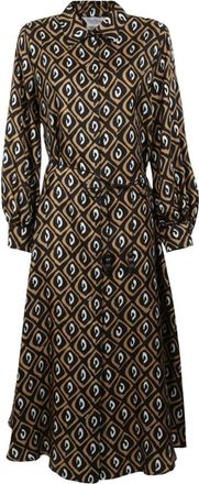 Max Mara Femme, Robes, Multicolore, Taille: 40 FR Giara Chemisier Dress