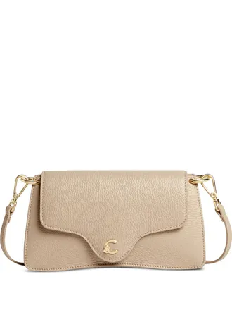 Coccinelle Kleine Schultertasche mit Magnetverschluss - Nude