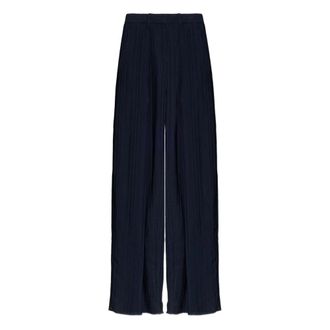 Victoria Beckham Wide Hosen - - Trousers - Damen - Blau - 2XS