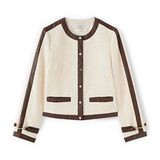 Motivi Damen, Jacken, Beige, SGr&ouml;&szlig;e