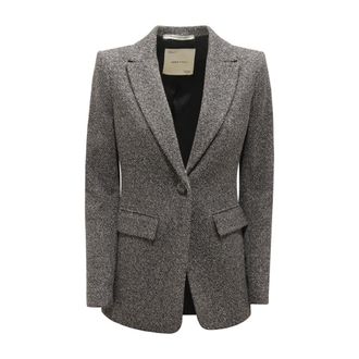 Emma & Gaia Femme, Vestes, Gris, Taille: 42 FR WO Textu Jacket 44S119