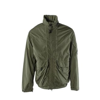 C.P. Company Chrome-R Zipped Jacket - - Jackets - Herren - Gr&uuml;n - L