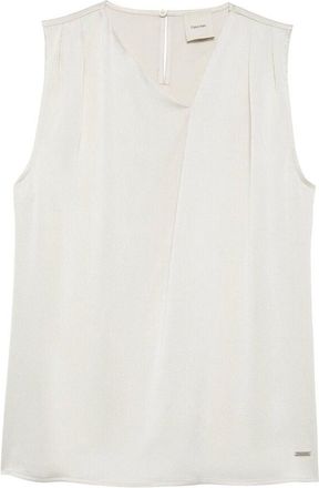 Calvin Klein Damen Blusentop aus Satin
