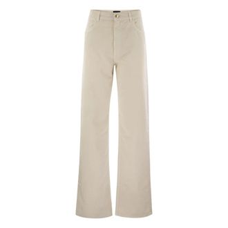 Fay 5-Pocket Schlaghose - - Trousers - Damen - Beige - W33