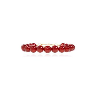 LI&Eacute; STUDIO The Mary Armband - - Accessories - Damen - Rot - ONE SIZE
