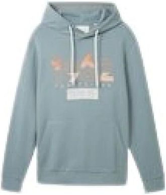 Tom Tailor Herren, Sweatshirts & Hoodies, Blau, LGr&ouml;&szlig;e