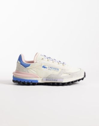 Lacoste Elite Active - Baskets &agrave; logo - Beige-Neutre