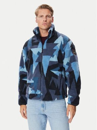 Napapijri Fleecejacke T-Fleeve Fz NP0A8AO4 Dunkelblau Loose Fit