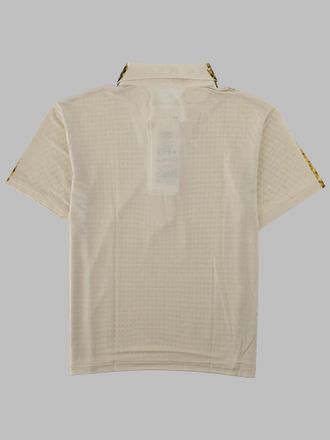 Maison Margiela Printed Cupro Polo Shirt - Yellow