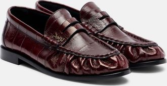 Saint Laurent Mocassins en cuir verni