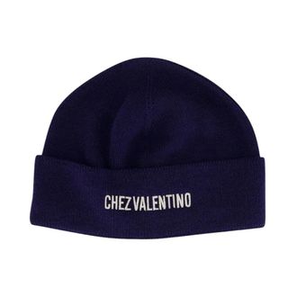 Valentino Garavani Beanies - - Accessories - Herren - Blau - ONE SIZE