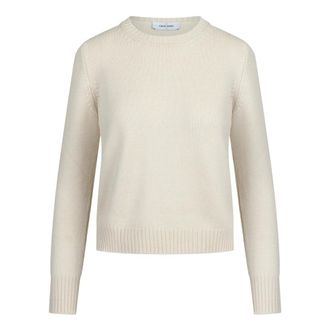 Gran Sasso Pull &agrave; col rond - Femme - Pulls - Blanc - Taille: 36 FR