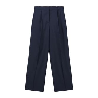8pm Marineblaue Moderne Hose - - Trousers - Damen - Blau - S