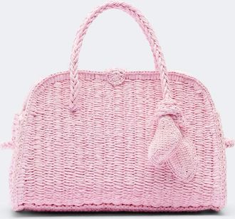 Jacquemus Bowling Bag Turismo Small aus Bast